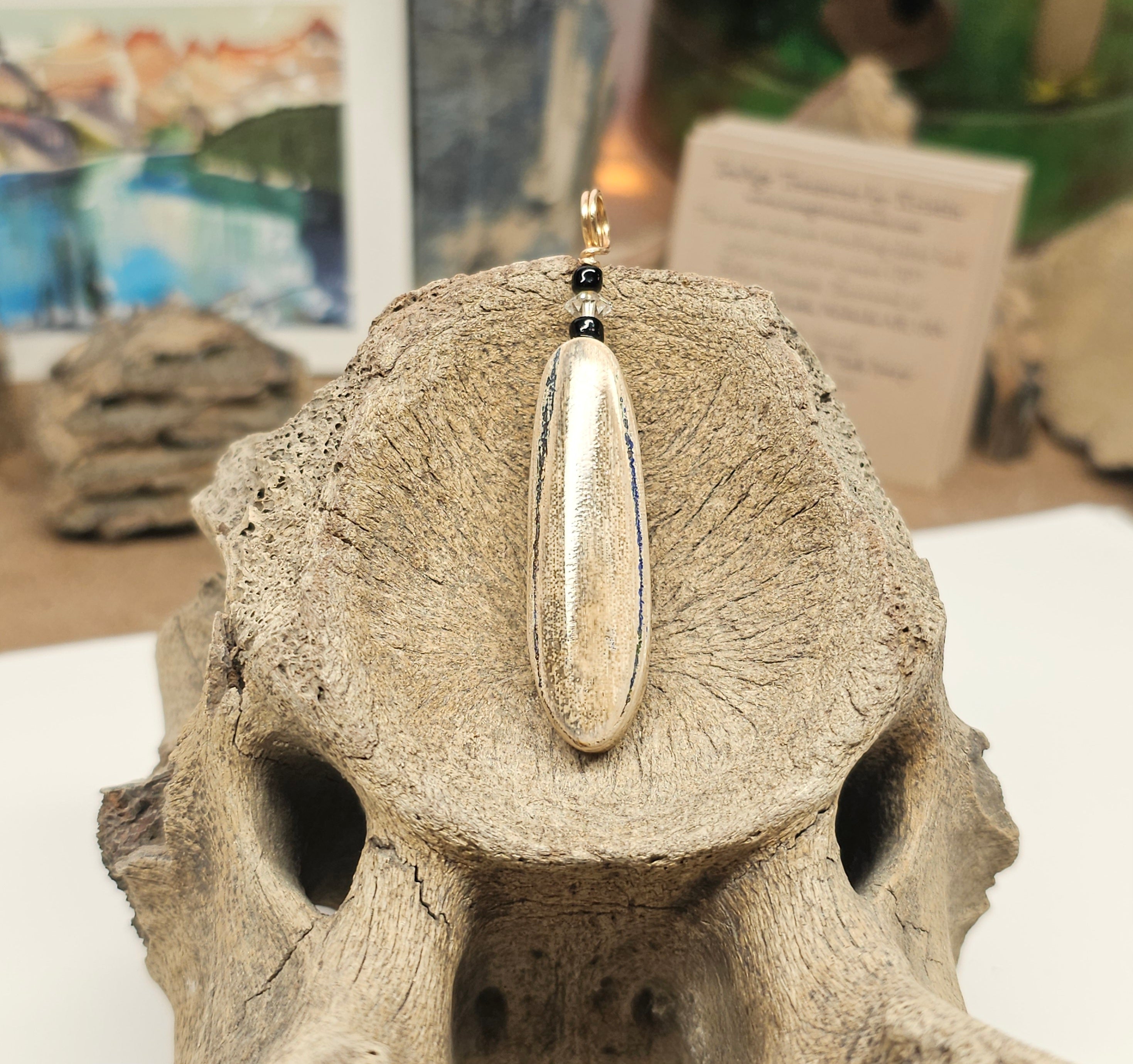 Woolly Mammoth Ivory Jewelry - Handcrafted Fossil Pendants & Knives ...